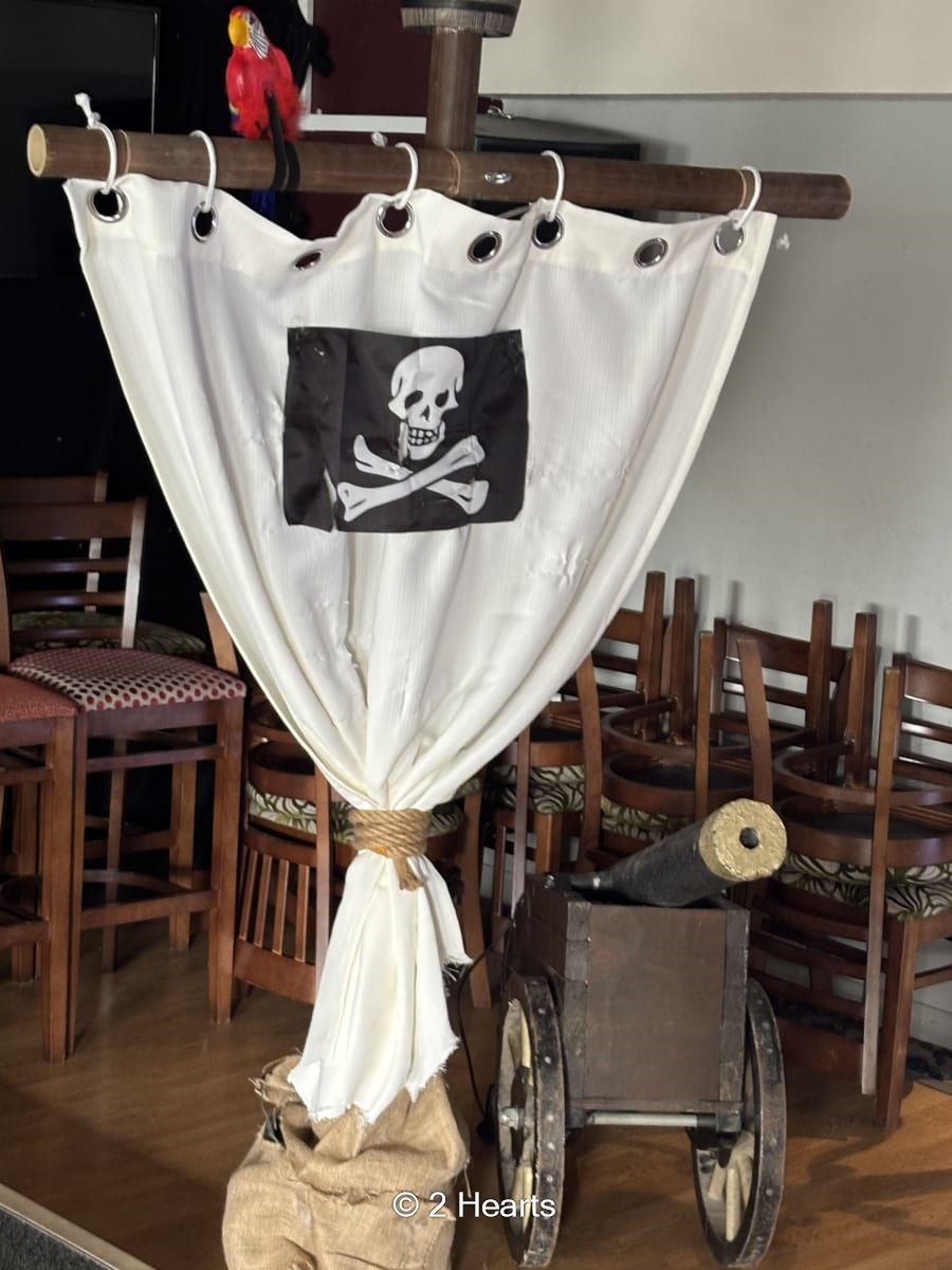 Pirate theme sails - Event equipment hire in Colchester, Clacton ...