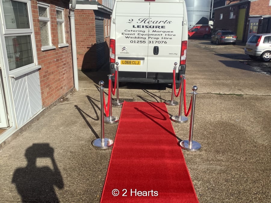 Red Carpet 1 meter x 5 meter - Event equipment hire in Colchester ...